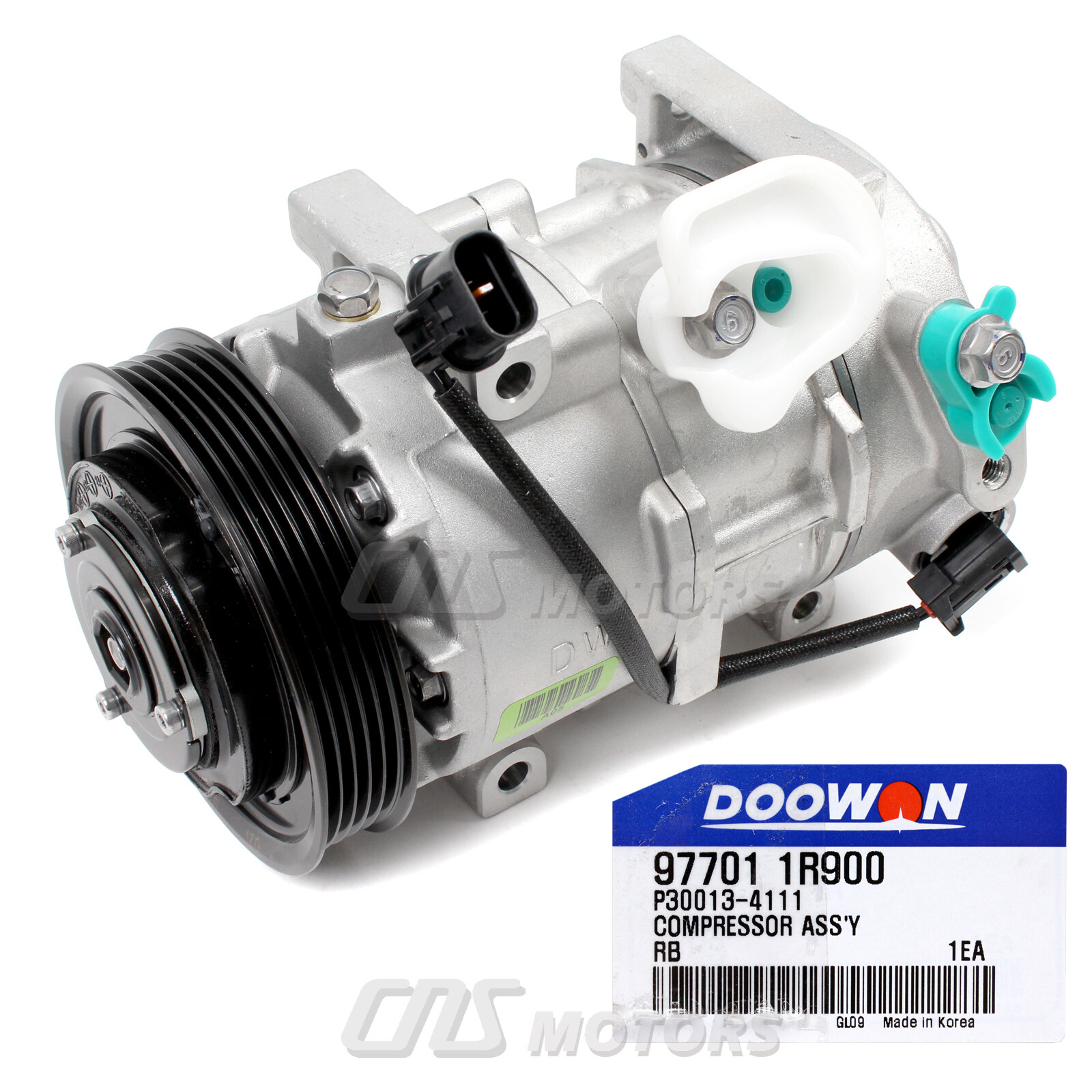 OEM A/C Compressor w/ Clutch for 2011-2015 Hyundai Accent 1.4L 1.5L ...