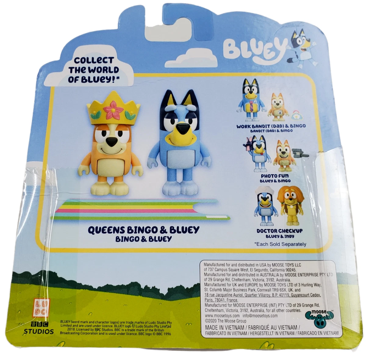 Bluey Toy Opening New Disney 100 Lego Minifigures, Bluey Bingo, Bluey ...