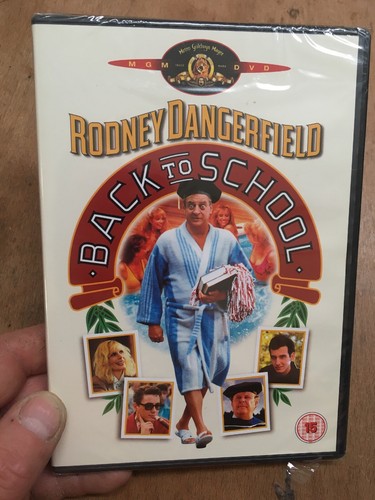 Back To School-Rodney Dangerfield(R2 DVD)New+Sealed Robert Downey Jr ...