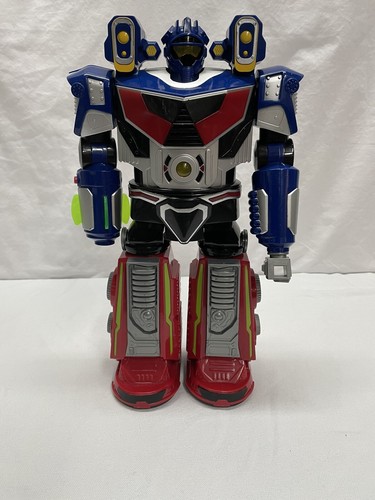 Robot Adventure Force ASTROBOT Robot Action Figure 14", Lights, Sound ...