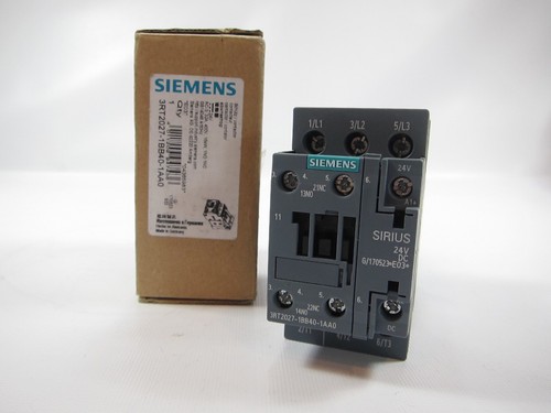 New Siemens 3RT2027-1BB40-1AA0 Contactor AC-3 400V 15kW 1NO 1NC 32A | eBay