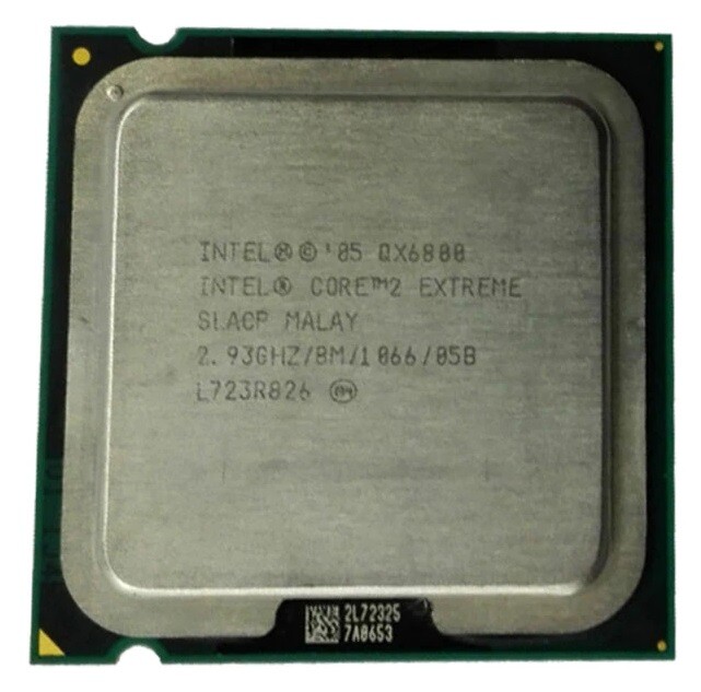 Intel Core 2 Extreme QX6800 SLACP Quad Core Processor 2.9GHz,Socket 775 ...