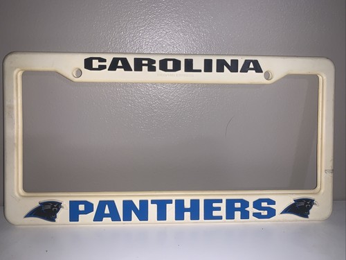 Carolina Panthers Football NFL Plastic License Plate Car Truck Tag ...
