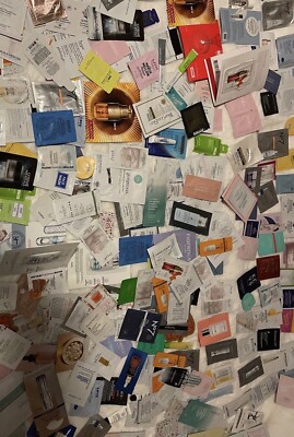 100pc High End Skincare Beauty Cosmetics Makeup Hair Sample Packets Lot ...