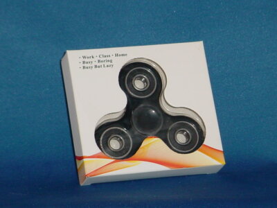 FIDGET HAND SPINNERS 1 BLACK High Quality Long life Low Noise BRAND NEW ...