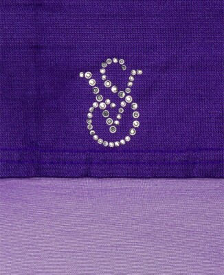 VS shine rhinestone logo thigh high new size Small Purple | eBay