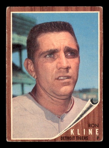 1962 Topps Baseball #216 Ron Kline GD *e2 | eBay