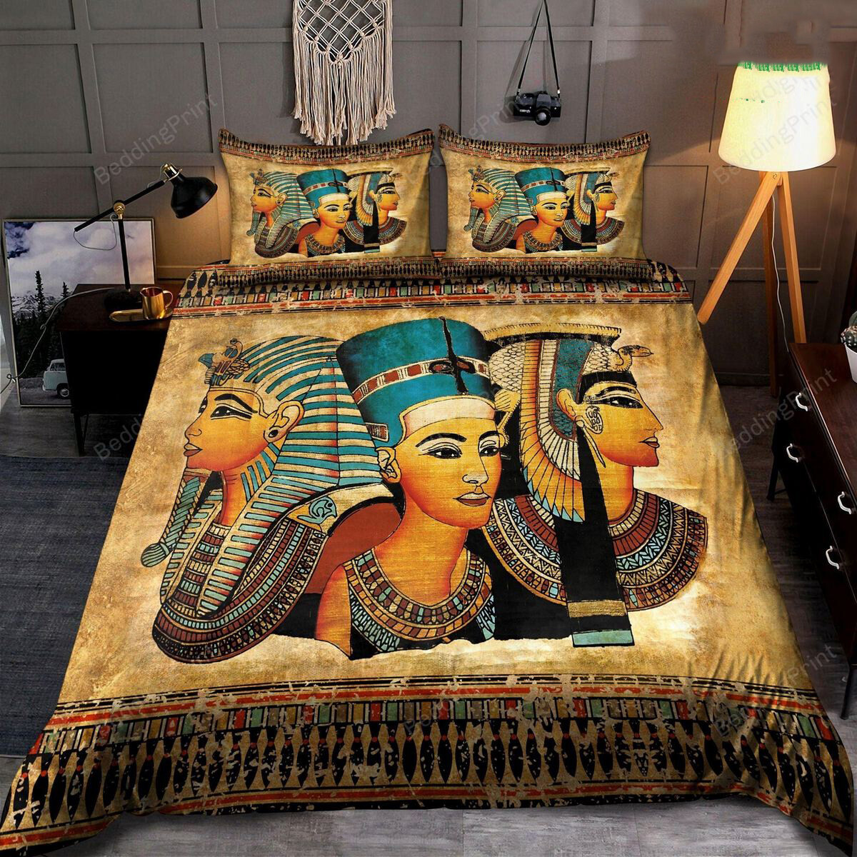 Ancient Egyptian Bed CVNWGKOMQP Ancient Egyptian Papyrus Stock