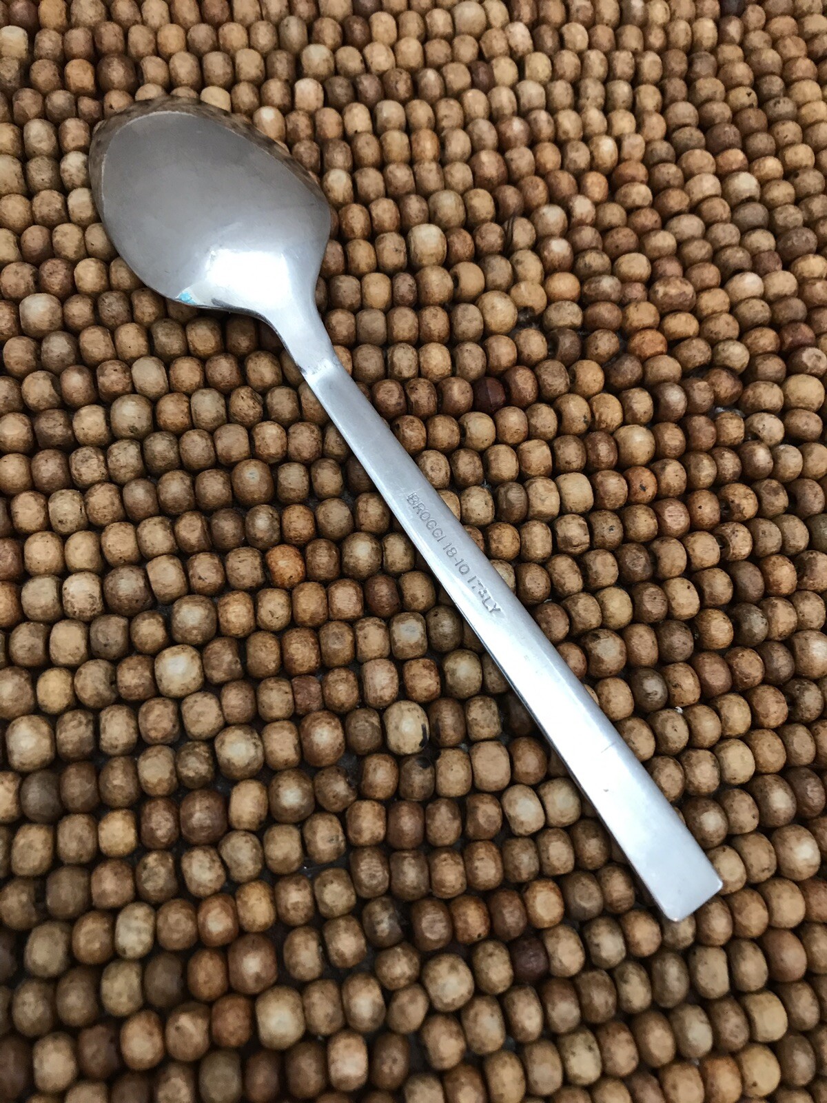 Broggi Italy 18/10 Glossy Stainless Flat Tip Airlines Logo? TEASPOON 5. ...