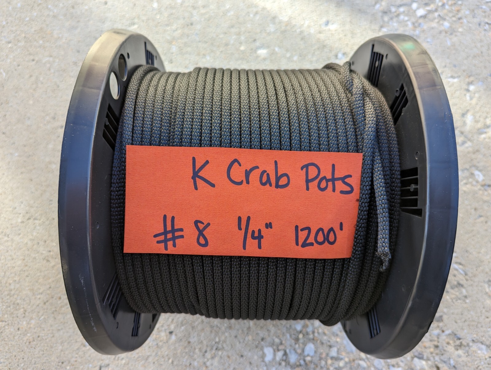 1200 Ft - #8 - 1/4" Loctite Rope for Crab Traps Trotline Commercial ...