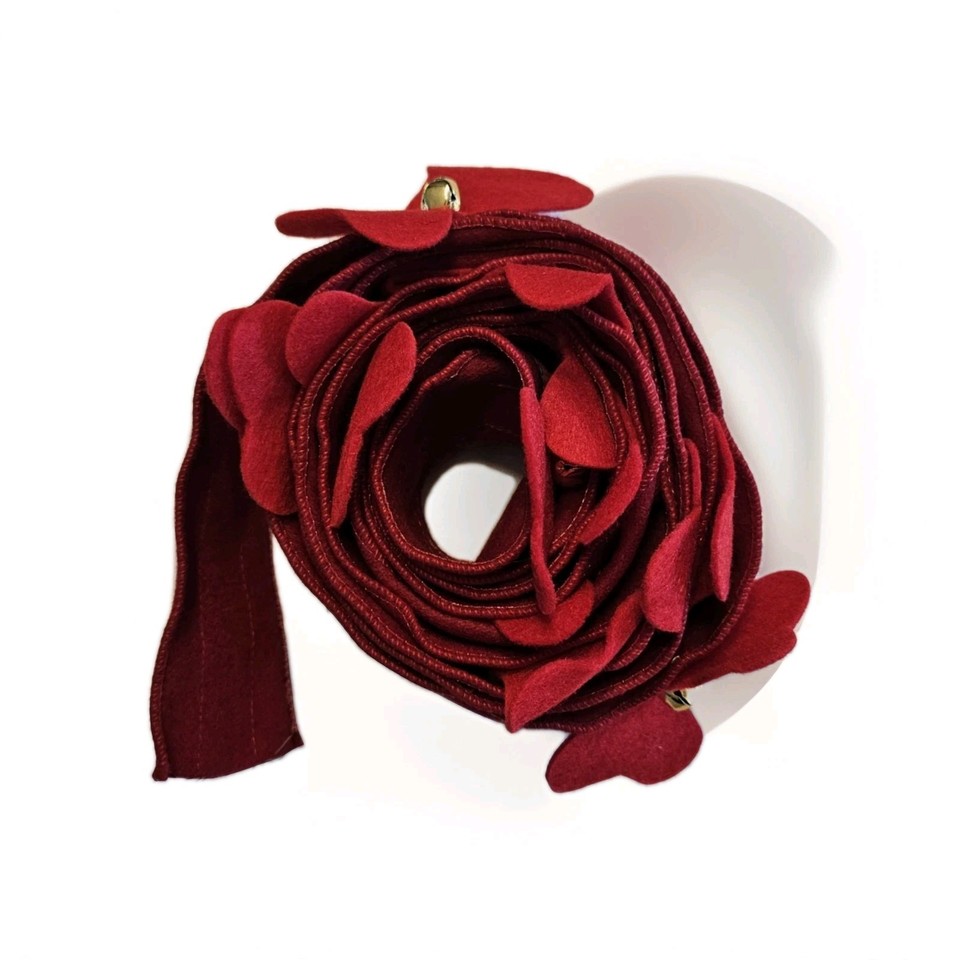 D. Stevens Luxe Felt & Plaid Dog Bone Fabric Garland Ribbon | eBay