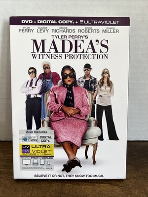 Madea's Witness Protection (DVD, 2012) With Slip Cover New Sealed ...