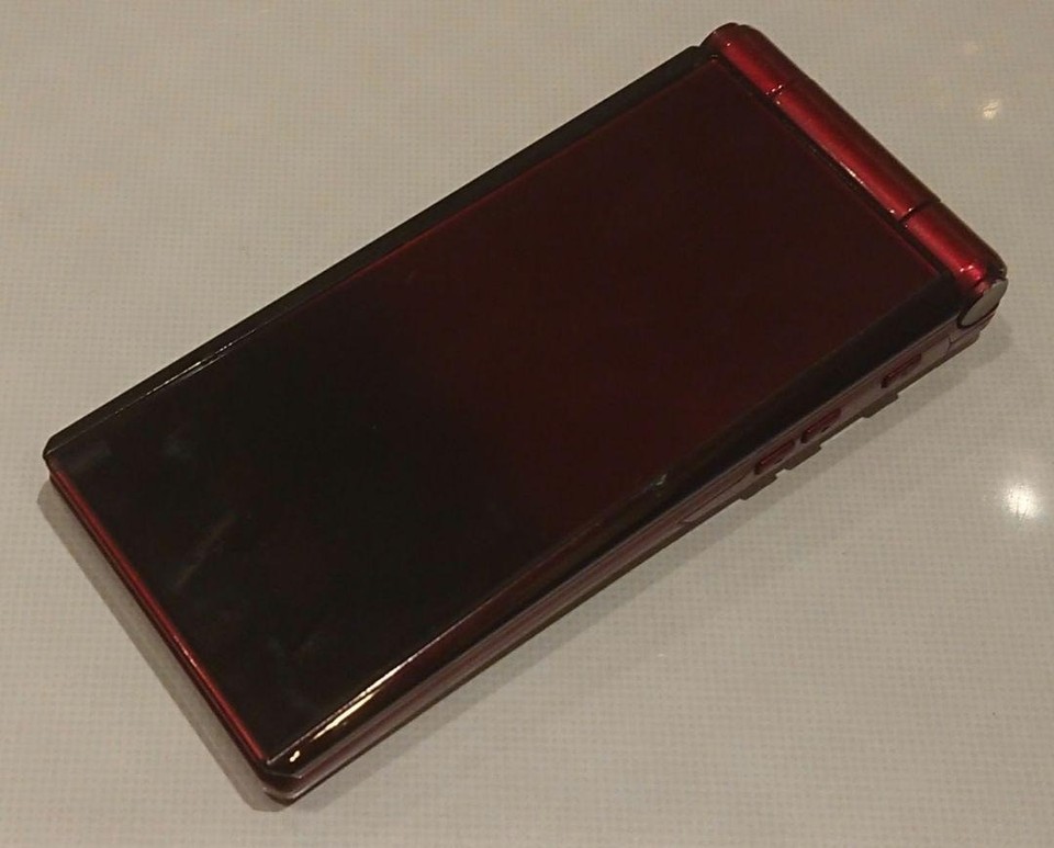 docomo Fujitsu F-04E Flip Phone Japan Red Tested Working Mobile Cell | eBay