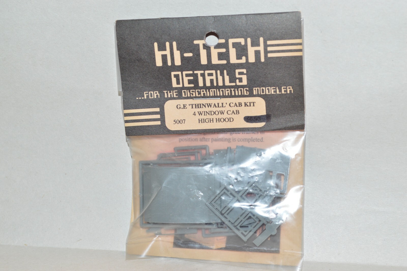 HO scale locomotive PARTS Hi-Tech Details 5007 GE thinwall cab kit 4 ...
