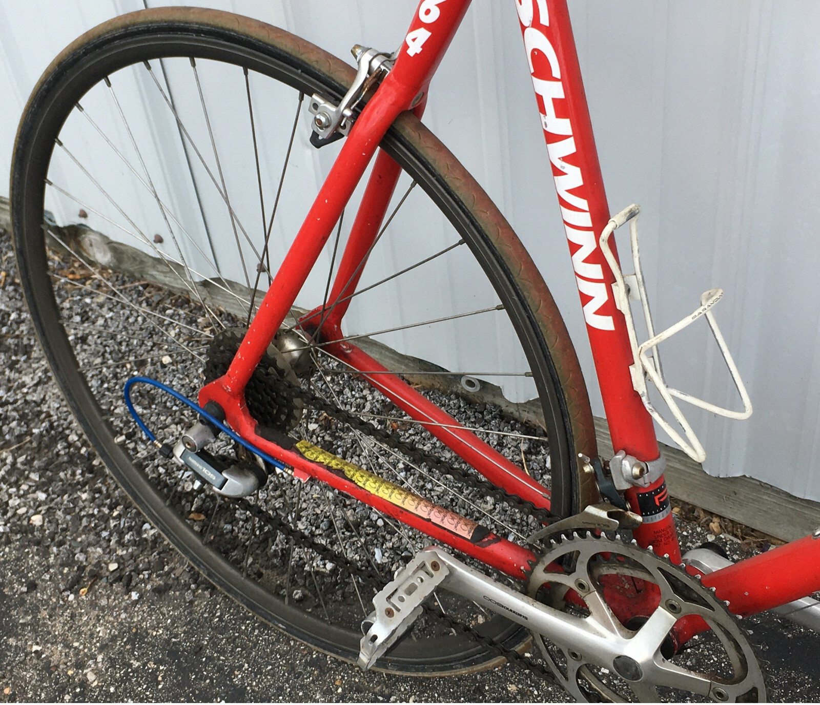 FRAMESET Schwinn PDG 564 58 cm Aluminum red Road Bicycle paramount ...