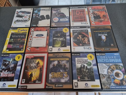 14 Pc Cd Rom Games & 1 encyclopedia | eBay UK