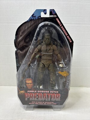 Neca 2013 25th anniversary Jungle Disguise Dutch Predator Action figure ...