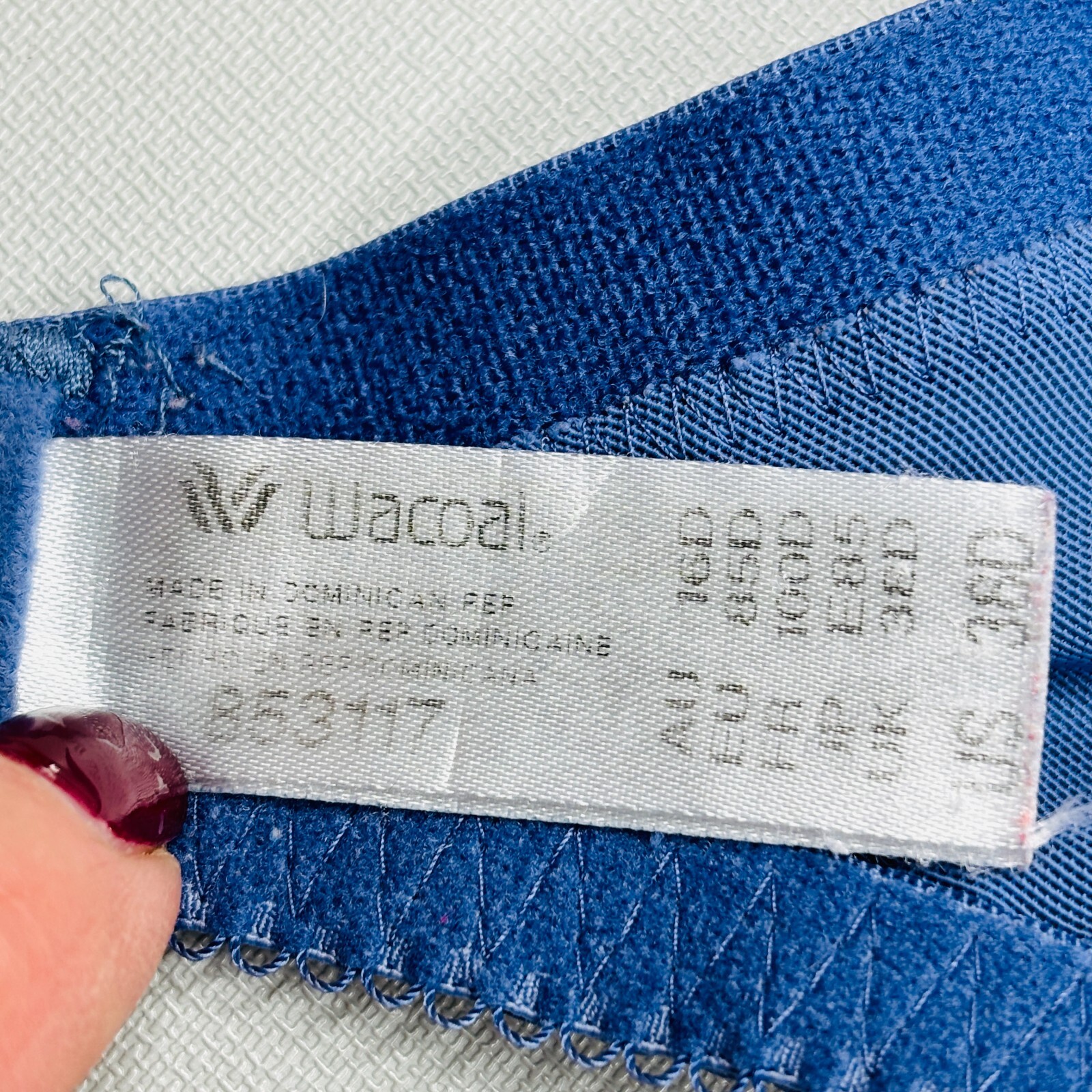 Wacoal La Femme Bra 38D Underwire Contour Padded Cups 853117 Adjustable ...