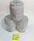 864 Yards 3 New Spools,Rolls 1/4" White Knitted Elastic For Crafts DIY ...