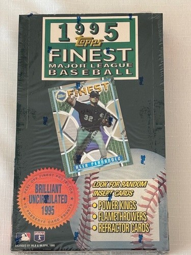 1995 Topps Finest Baseball Box Sealed (24 Packs) | eBay