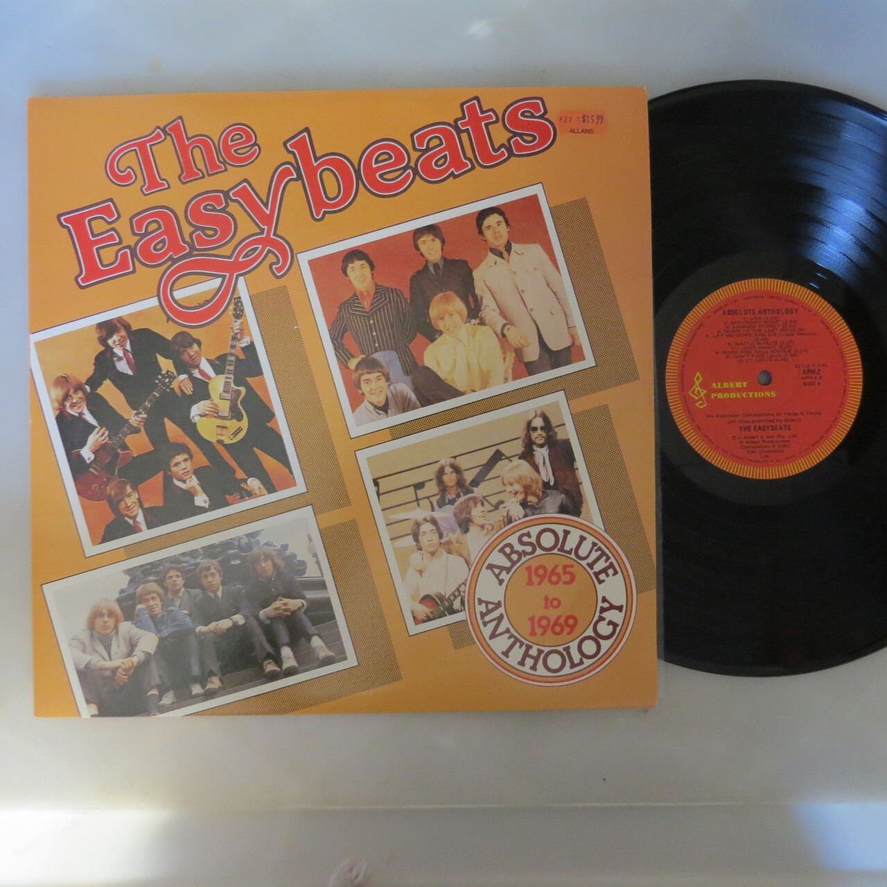 The Easybeats-Absolute Anthology 1965 To 1969-VINYL LP-USED-SHLP_4487 ...
