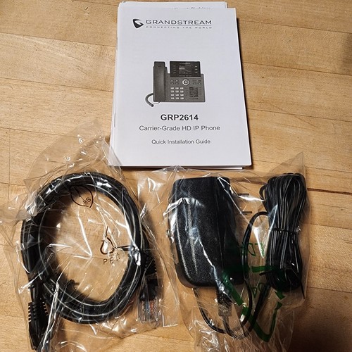 AC DC Adapter Charger Power For GRANDSTREAM GRP2614 PHONE w/ manual ...