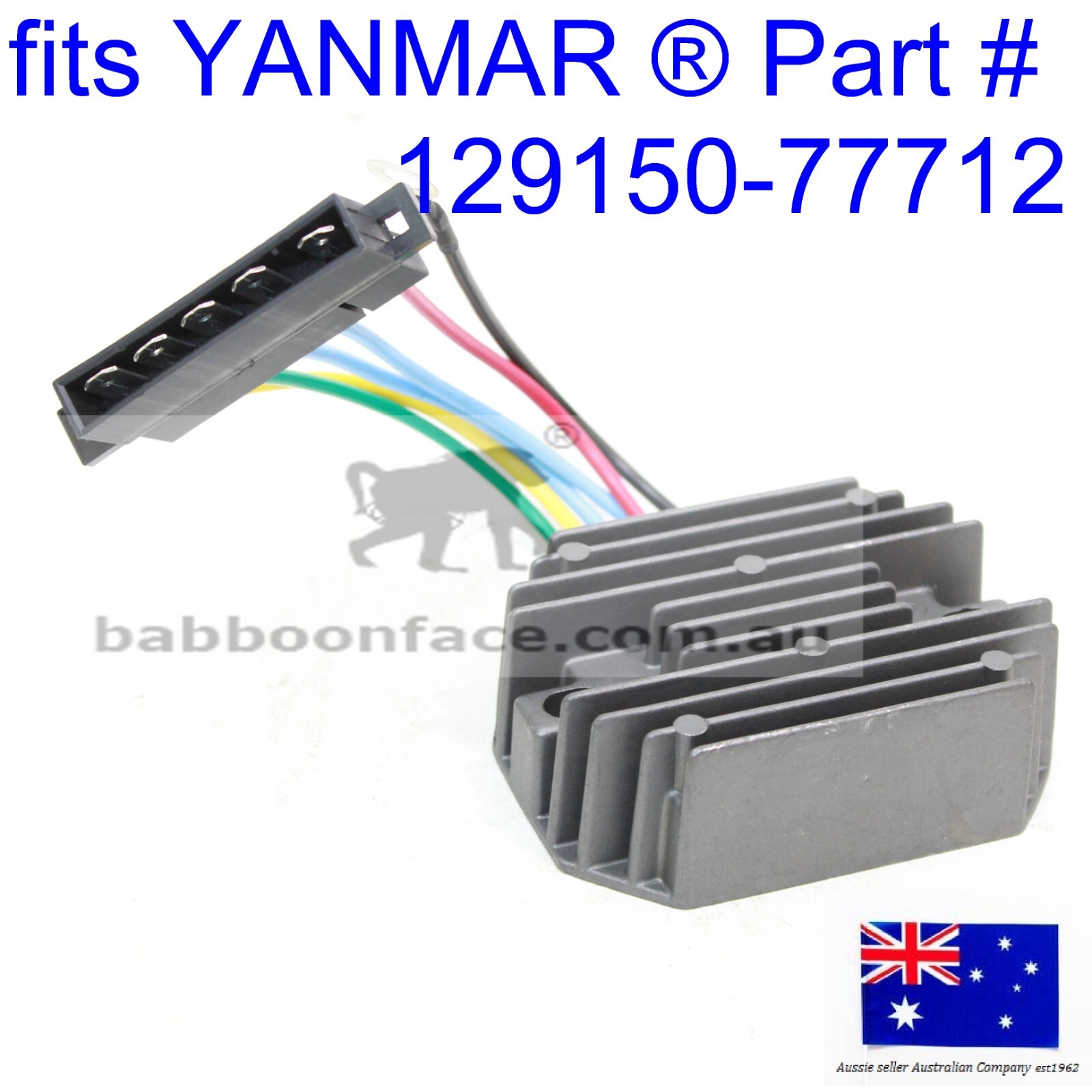 for Yanmar 12V Voltage Regulator Current Limiter 129150-77712 John Deer ...