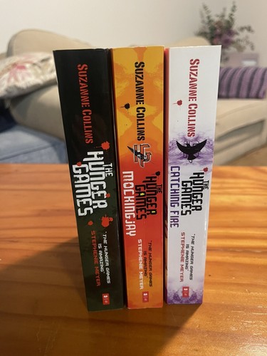 The Hunger Games Trilogy #1-3 Paperback Books by Suzanne Collins ...