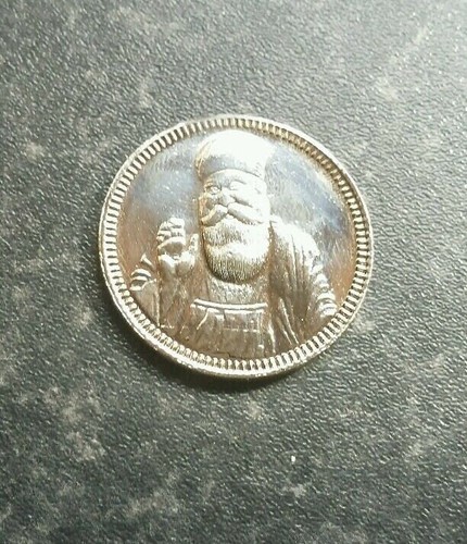 Guru nanak ji ek onkar legend good luck sikh shining token coin gift ...