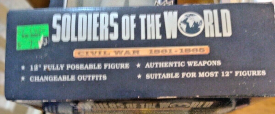 Soldiers Of The World Civil War Confederate 1st Sergeant Figure NIB | eBay