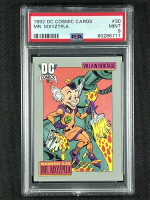 1992 DC Comics Cosmic Cards #30 Mr. Mxyzptlk PSA 9 | eBay