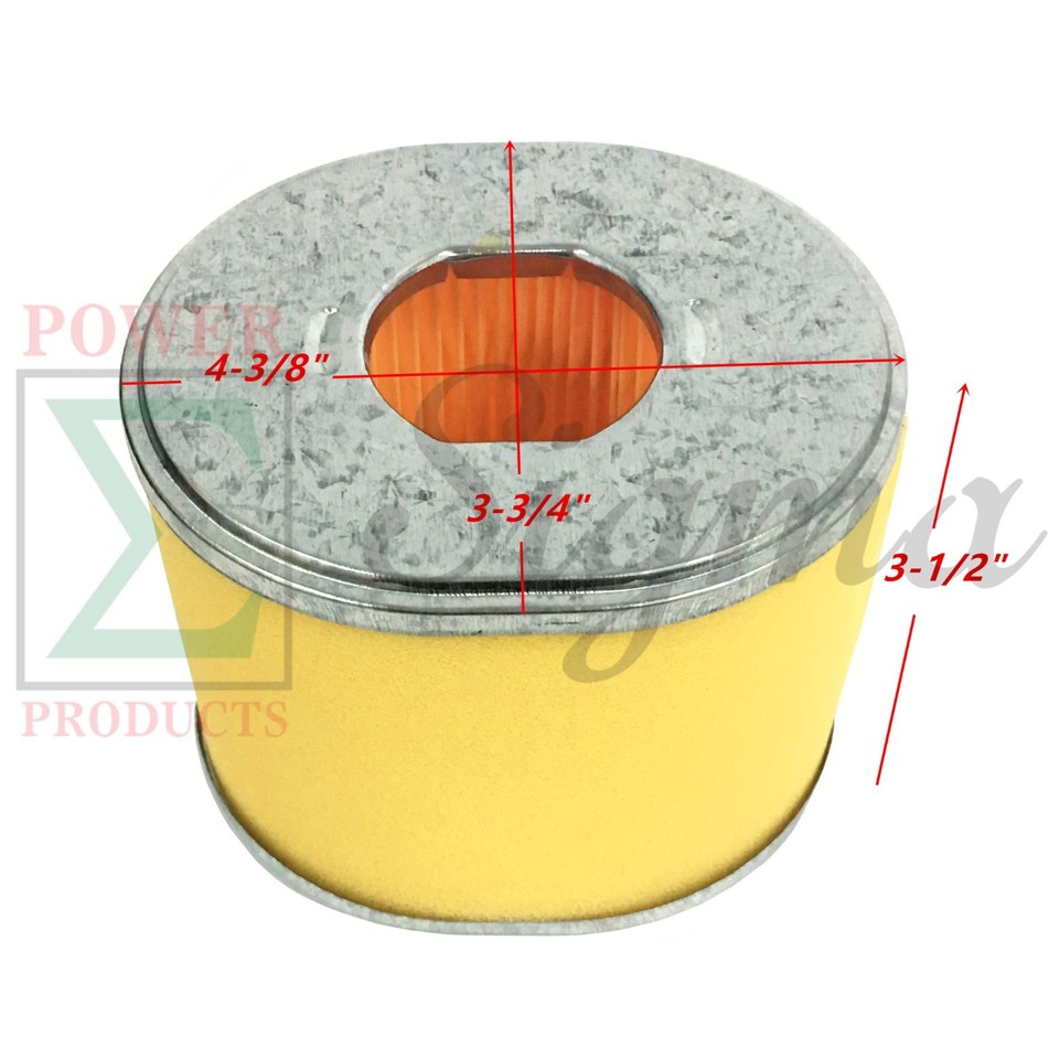 Air Filter Element For Harbor Predator 13HP 420cc 60340 60349 69736 Gas ...