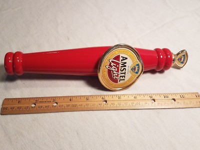 11.5" AMSTEL LIGHT WOODEN BEER TAP | eBay