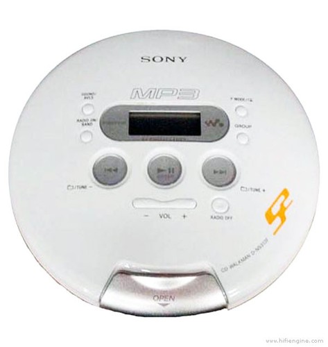 Sony S2 Sports Walkman Portable CD/MP3 Player - AM/FM Tuner - White (D ...