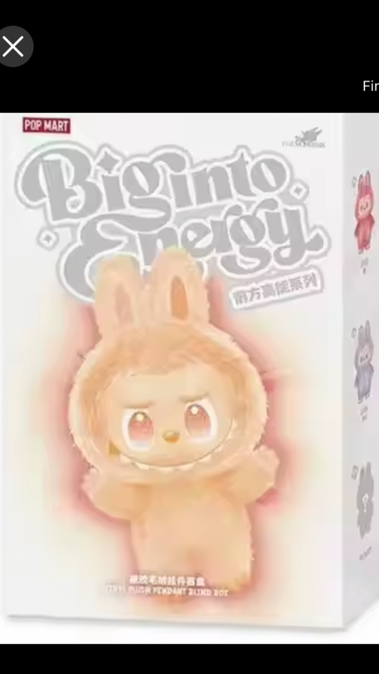 Labubu The monster vinyl face doll plush and blind box | eBay UK