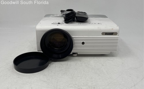 Visoud Model V6 White Portable DLP HDMI Port LED Projector Not Tested ...