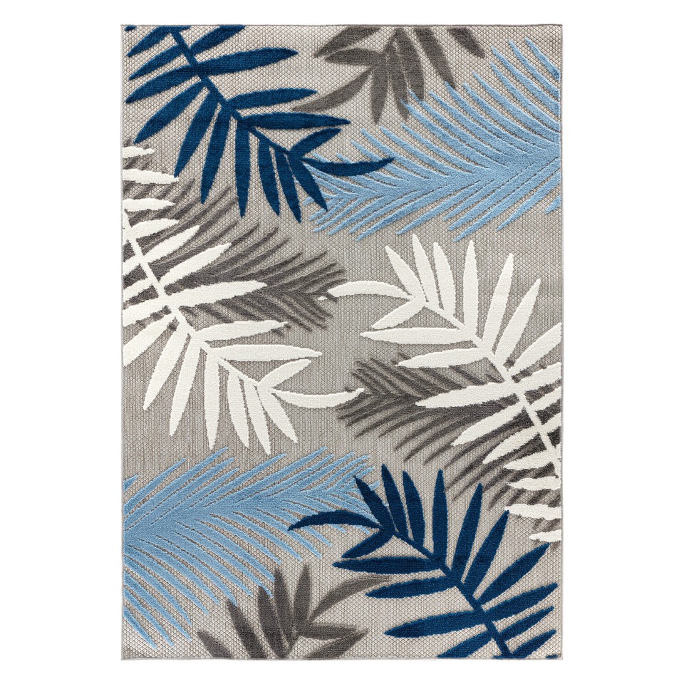 Rugshop Outdoor Carpet Evora Palm Frond Indoor Outdoor Rugs 8x10 ...