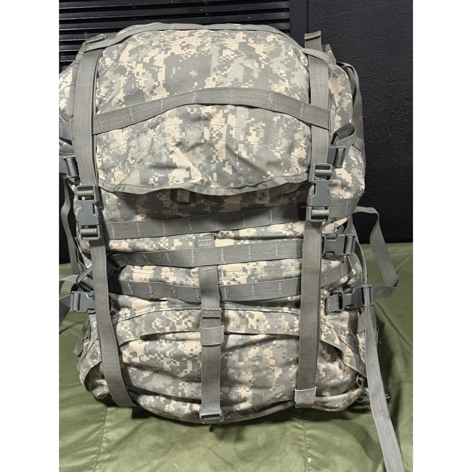 USGI MOLLE II Large Rucksack Field Pack Military Surplus ACU Modular ...