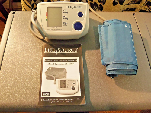 Life Source UA- 767 Plus Digital Blood Pressure Monitor One Step Auto ...
