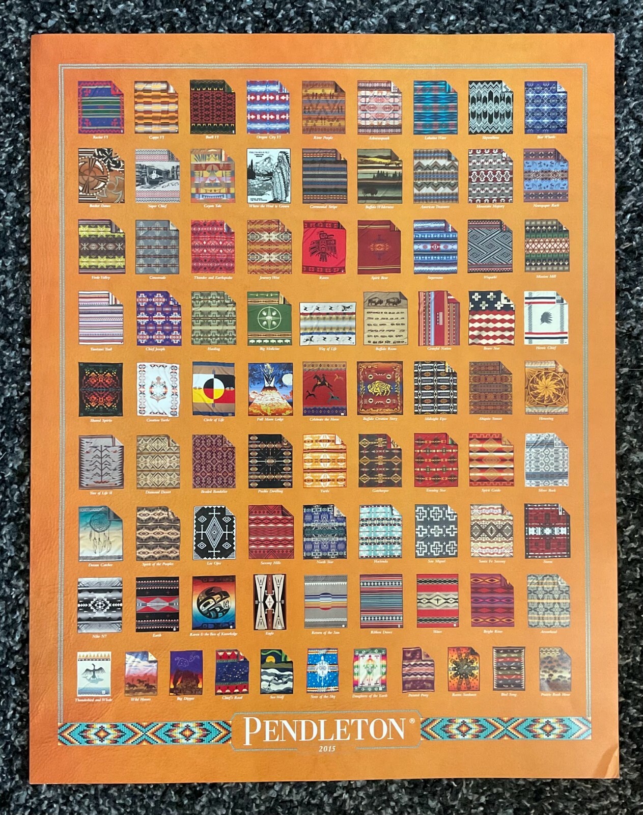 Pendleton Blanket Pattern