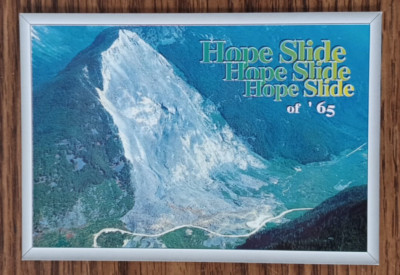 Hope Slide '65 Hope Princeton Hwy British Columbia Canada Postcard | eBay
