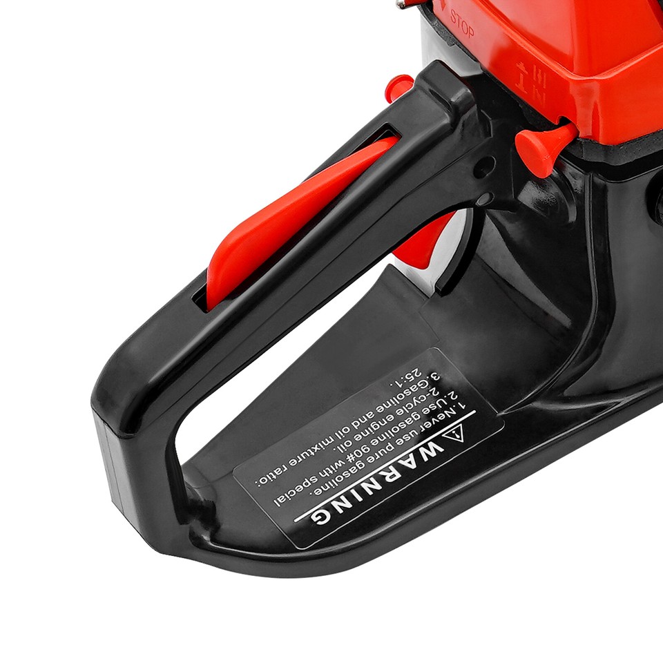 2-Stroke Gasoline Chainsaw 58CC 20" Power Engine Wood Cutting Gas Chain ...