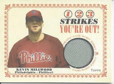 2004 Topps Cracker Jacks 123 Strikes You're Out Kevin Millwood KM ...
