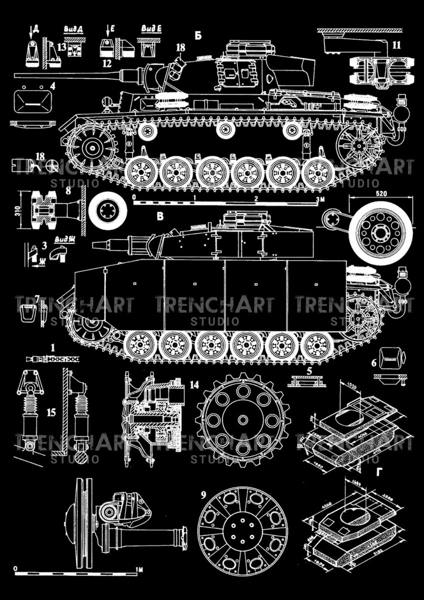 Чертеж panzer 3 | Nilse-saratov.ru