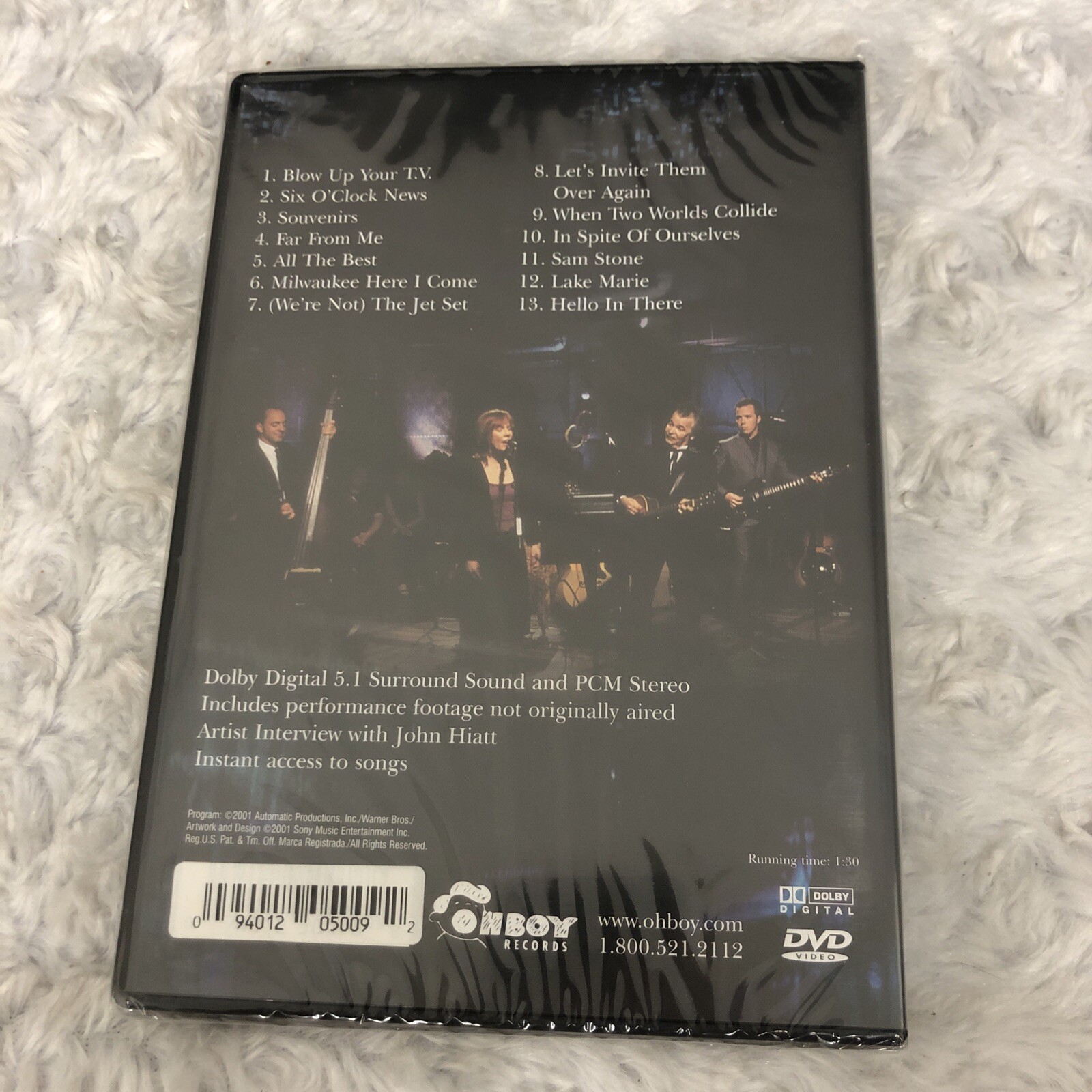 John Prine - Live From Sessions at West 54th (DVD, 2001) for sale ...