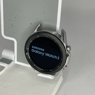 Samsung Galaxy Watch 3 SM-R845 Mystic Silver LTE 45MM W033700 | eBay