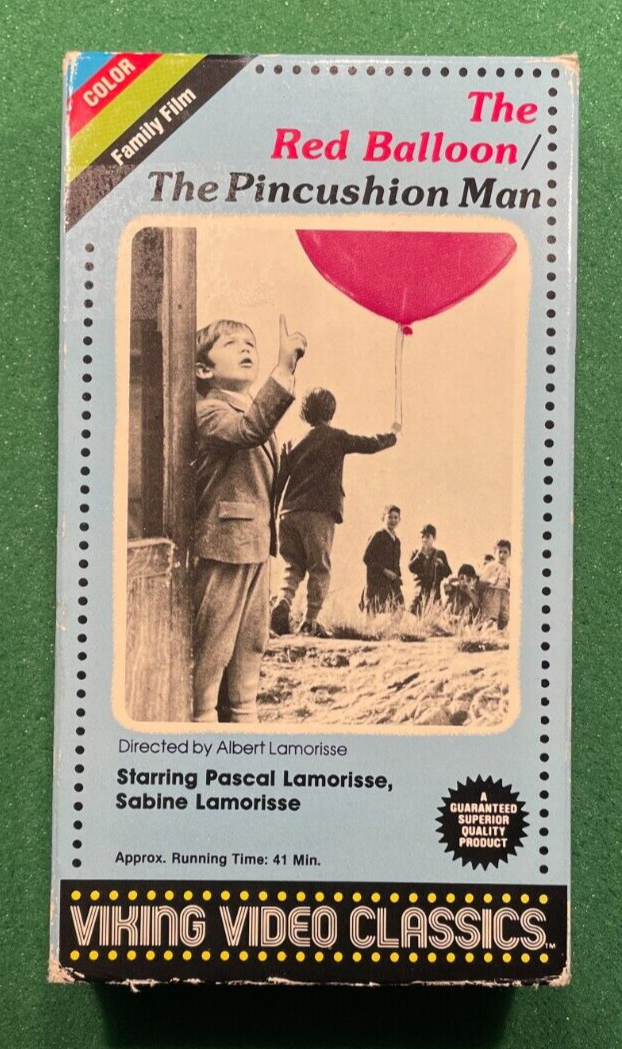 The Red Balloon & The Pincushion Man (Balloon Land, 1935) VHS + FREE ...