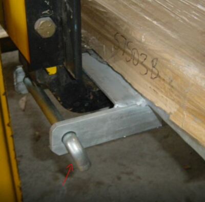 Replacement Pair of Toggle Pins for Forklift Attachments | eBay Australia