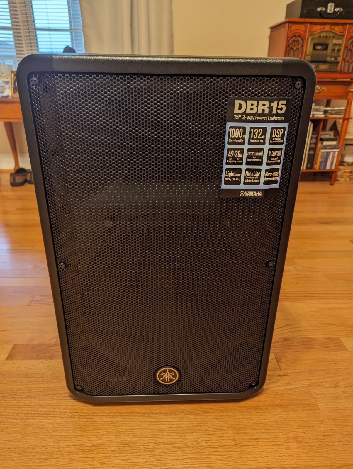 YAMAHA DBR15 Lightweight 2000w Total Active PA Speaker System Pair ...