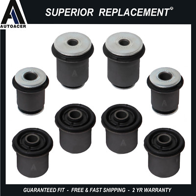 Front Upper & Lower Control Arm Bushing Kit 8pcs For Toyota Tacoma ...